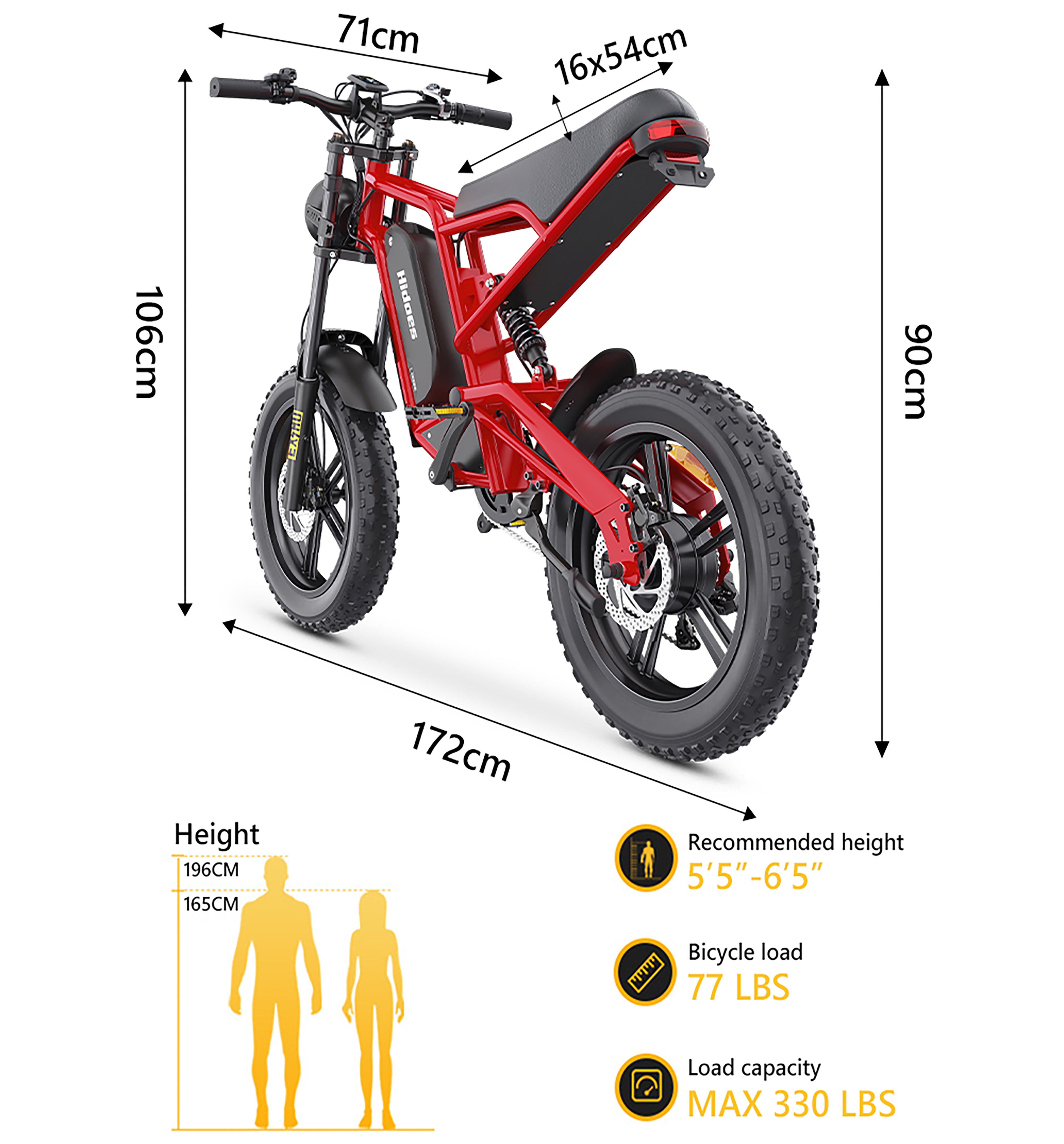 Hidoes B6 Electric Bike UK | Scooter Mate